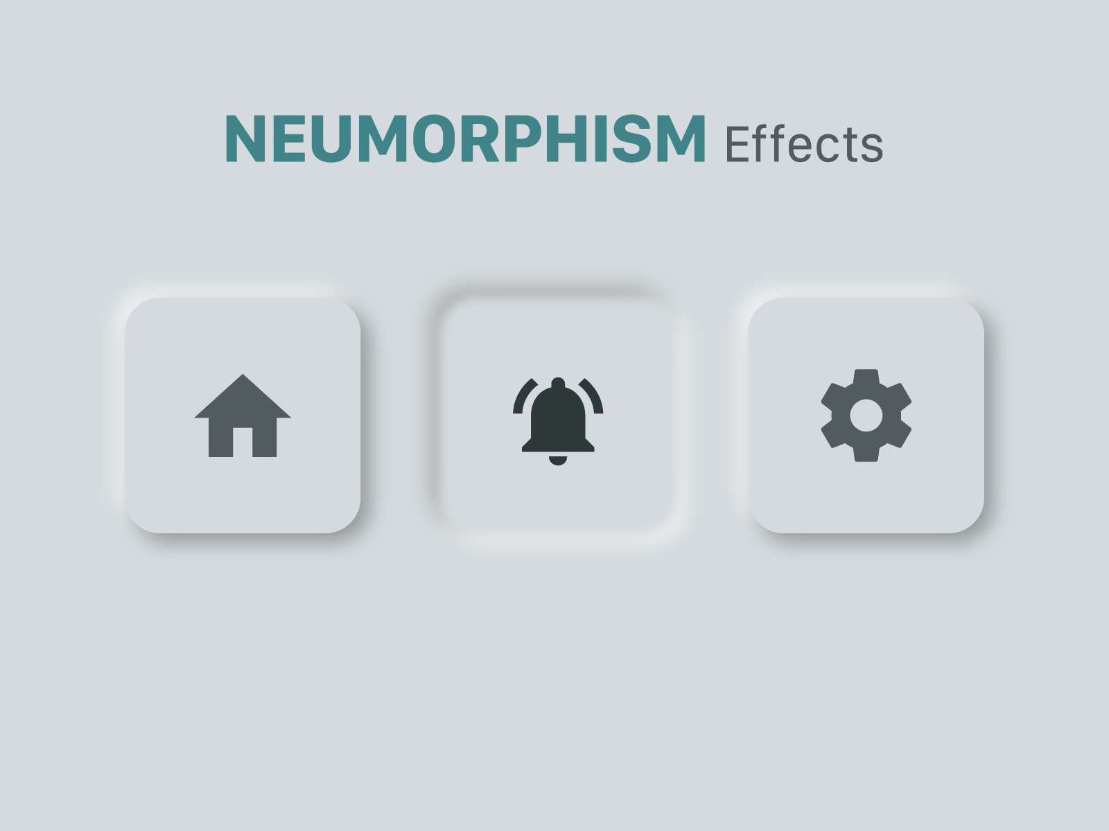 Neumorphic Effect by Saqib Munir on Dribbble