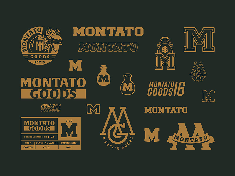 Montato Graphics by raul sigala on Dribbble