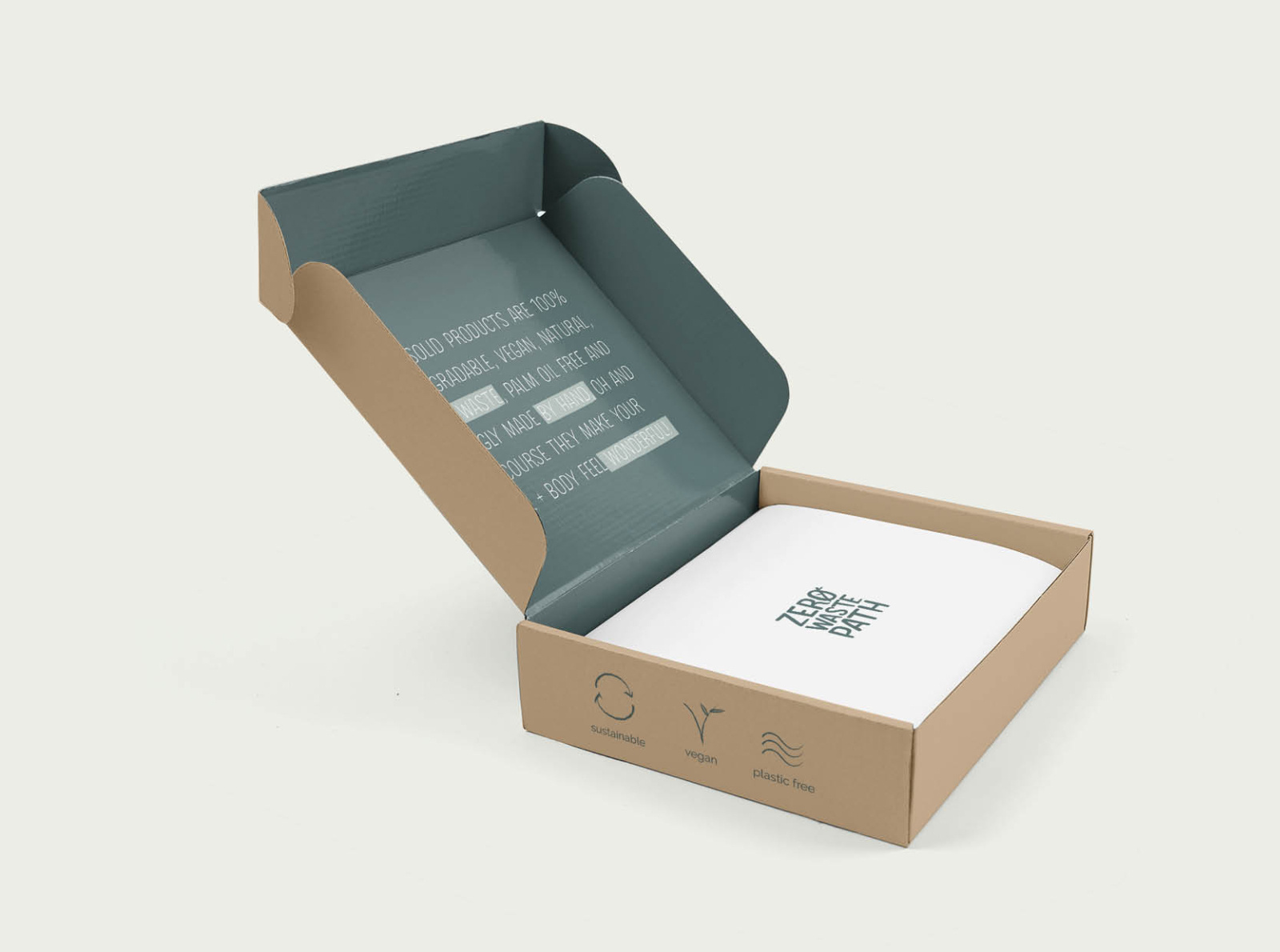 Zero Waste Path Packaging Design by Charlotte Holroyd on Dribbble
