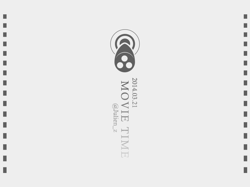 Movie Time Logo for fun by Julien_z on Dribbble