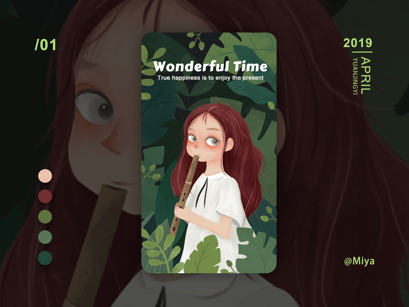 Sam girls by Miya on Dribbble