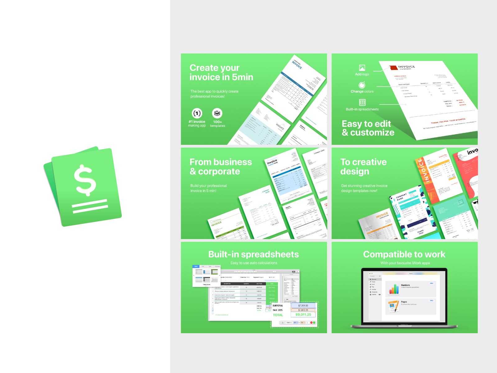 Invoice - Icon & Screenshot design by Šarūnė Ši on Dribbble