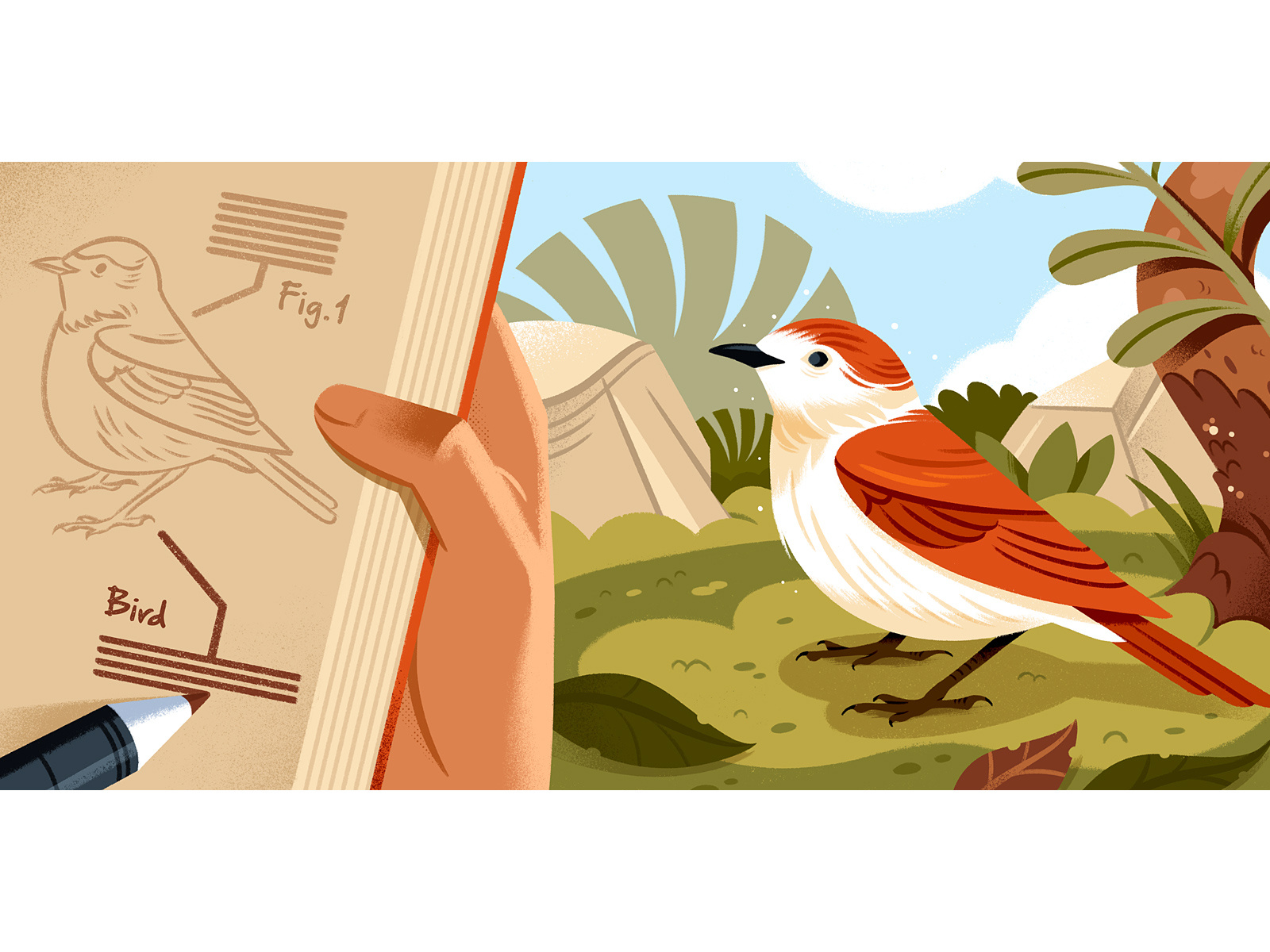 What is Creative Nonfiction? by Raúl Gil for Reedsy on Dribbble