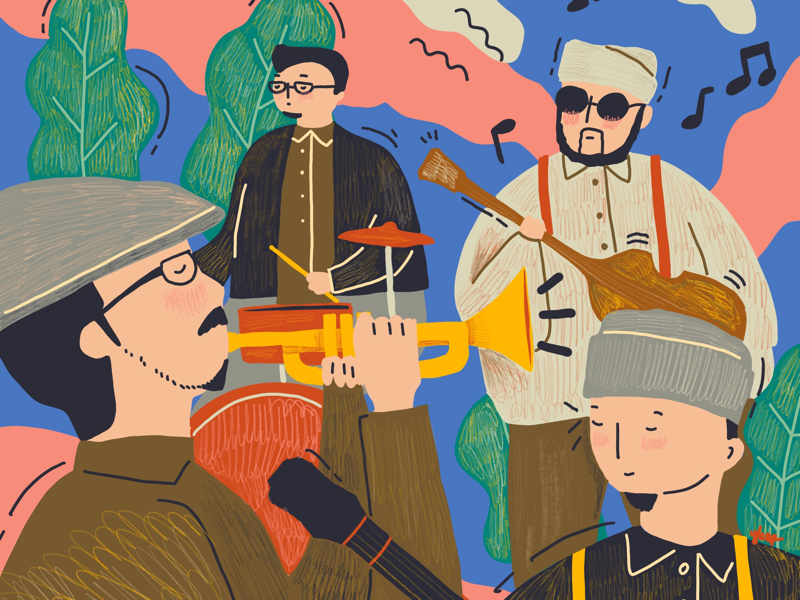 Sore Band by Meg Ykzr on Dribbble