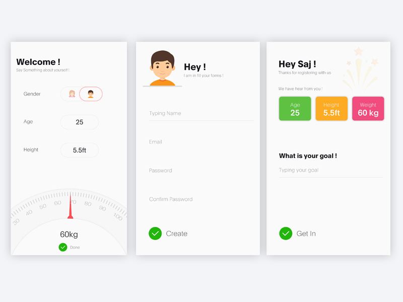 Diet Plan App By Sajilrajtk On Dribbble