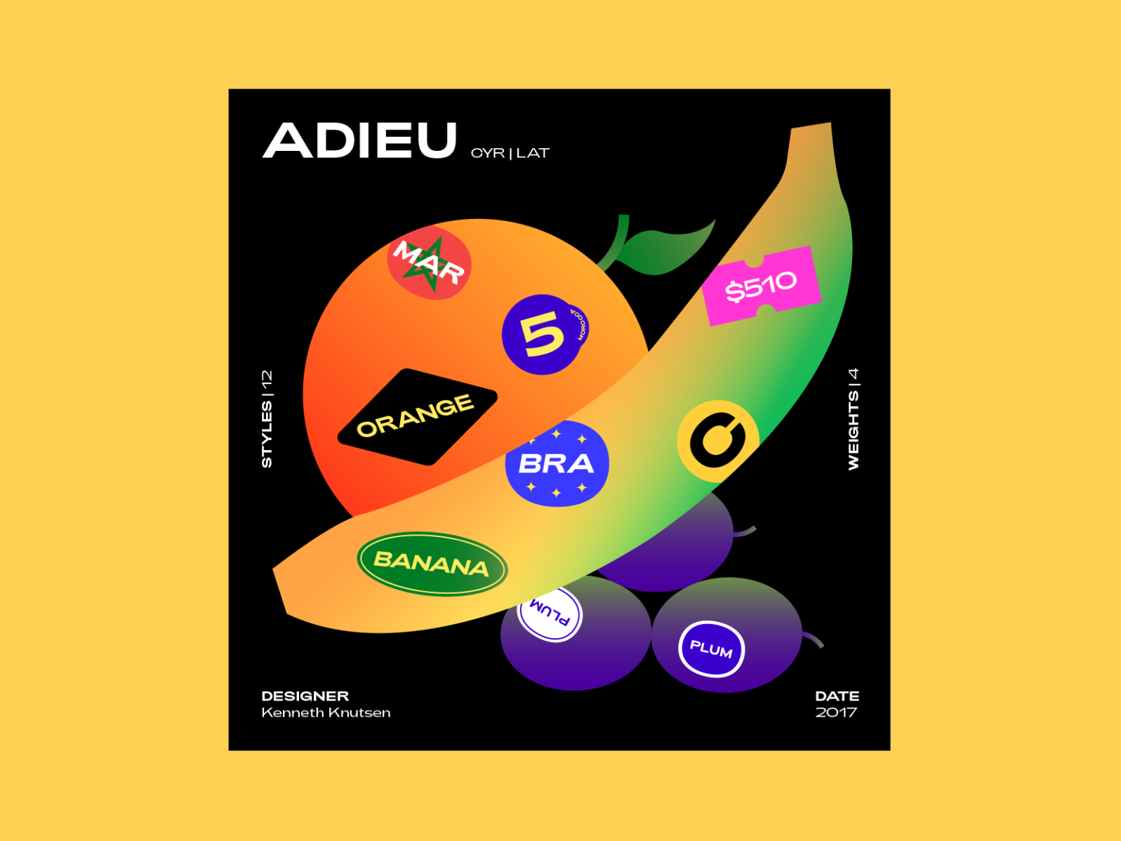 Adieu by Agil on Dribbble