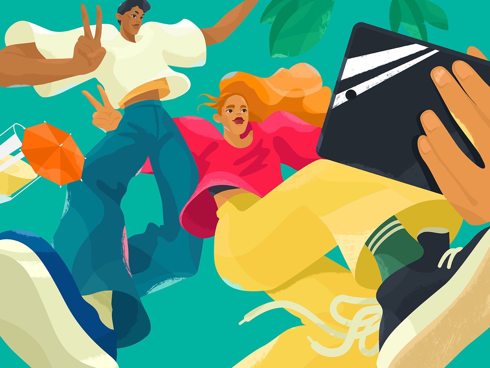 Caught In Motion by Shakuro Graphics on Dribbble