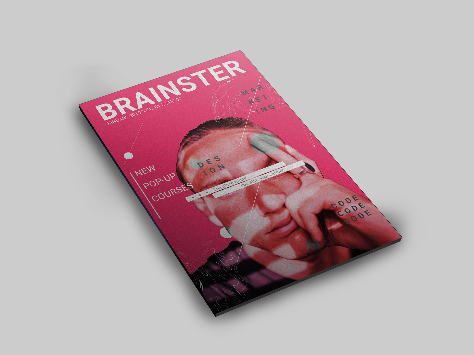 Magazine Cover by Maria on Dribbble