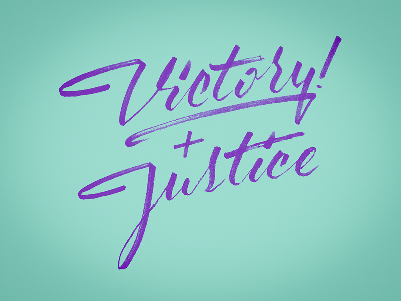 Victory + Justice by Will Miller on Dribbble