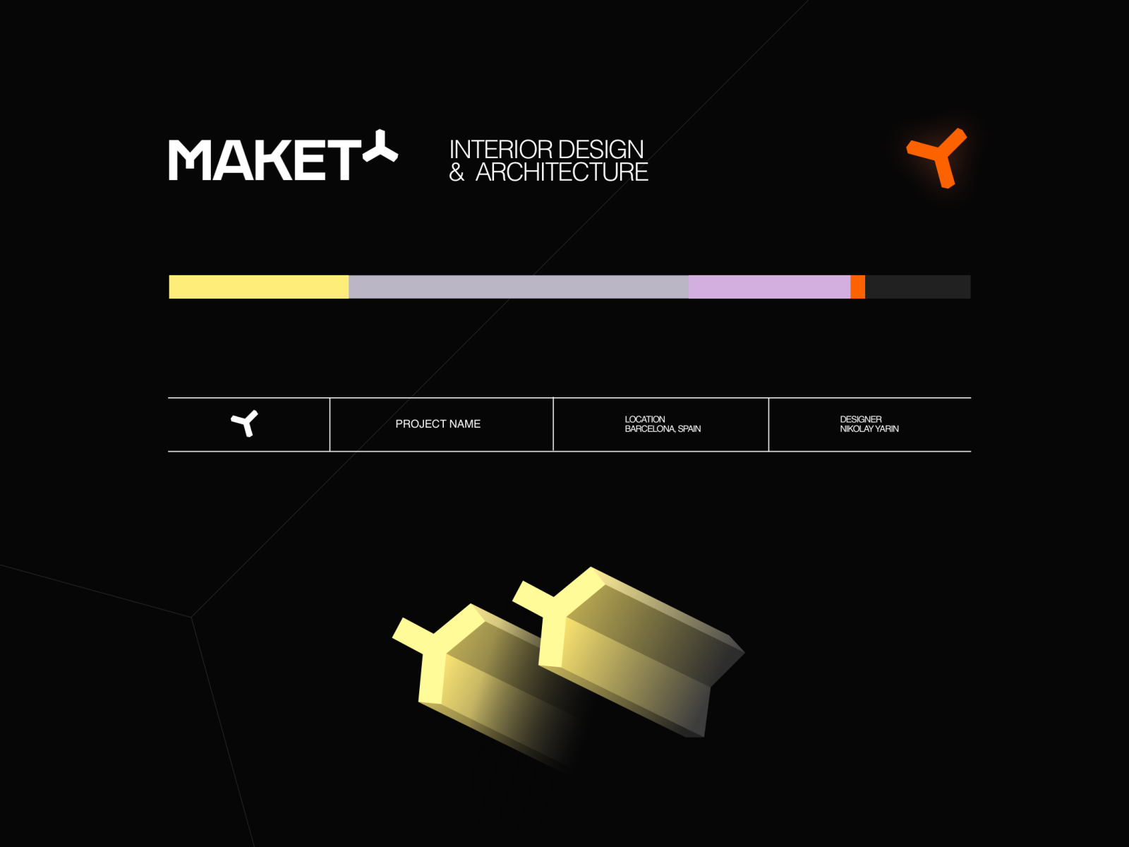 Kit for Maket interior branding by Paul on Dribbble