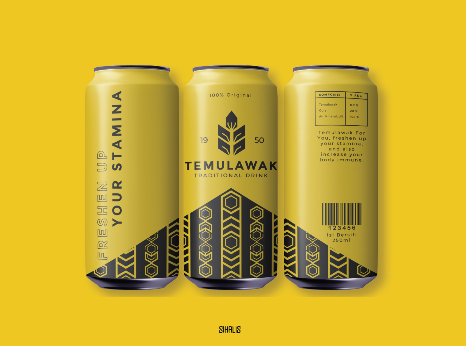 Temulawak Traditional Drink by Firman Naufal on Dribbble