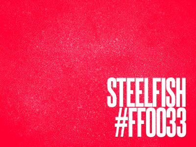 STEELFISH #FF0033 by Derek Clark on Dribbble