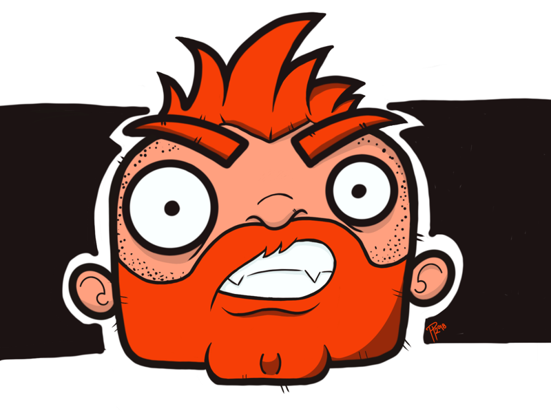 Grrrrrrr! by Phil Hinkle on Dribbble