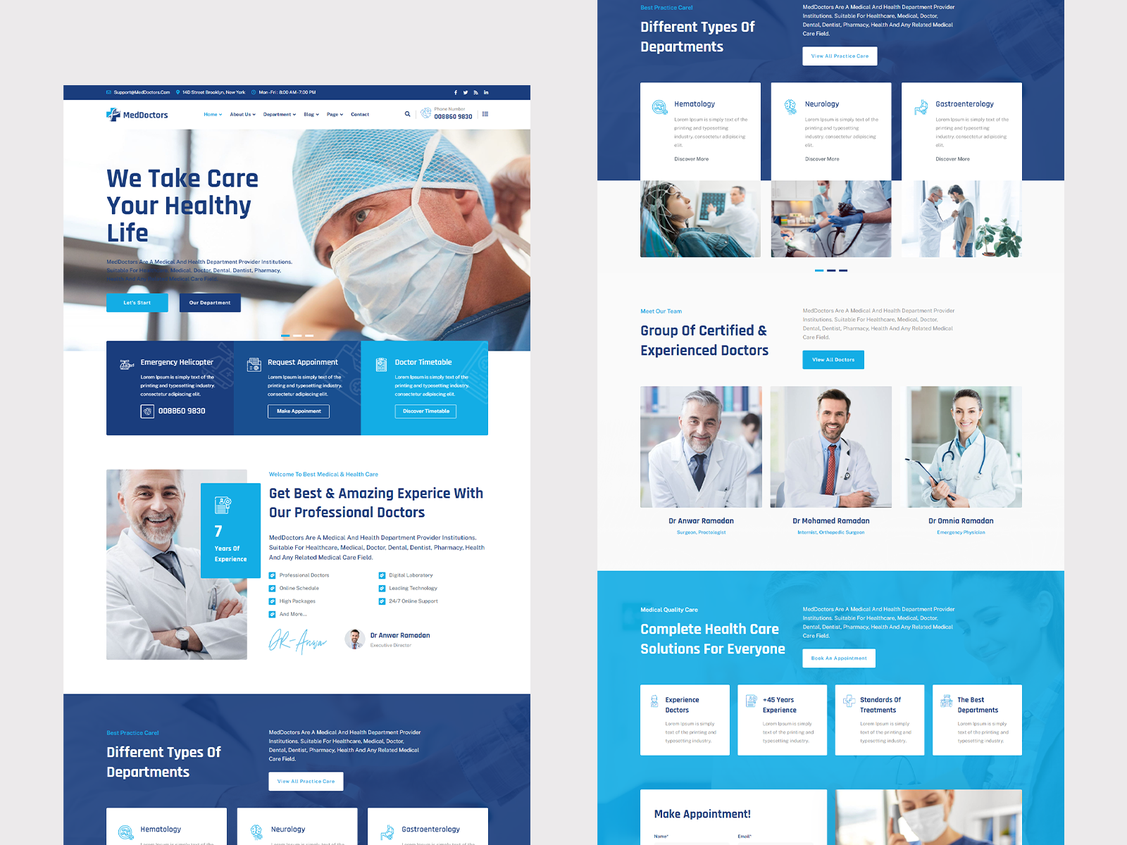 Html5 Template Medical