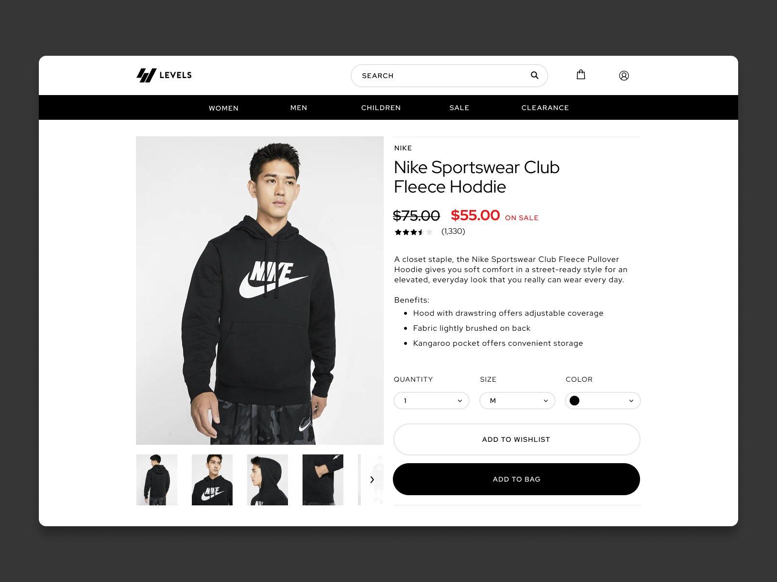 Daily UI # 12 - Product Page by Chris Eke on Dribbble