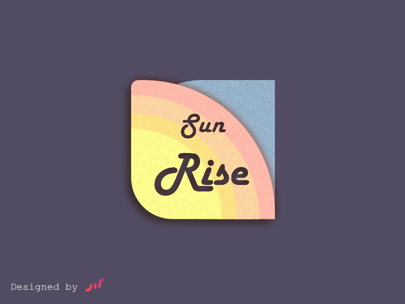 Sun Rise logo design by matchless&simple on Dribbble