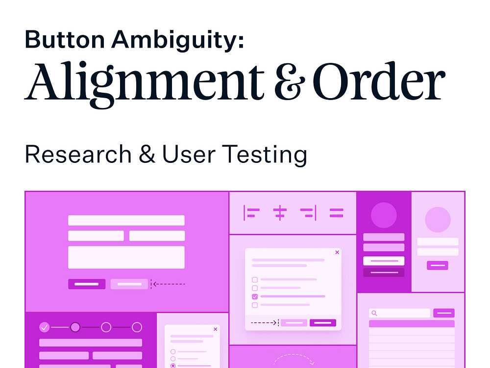 Button Ambiguity: Alignment & Order by Jon Lehman for TheoremOne on ...