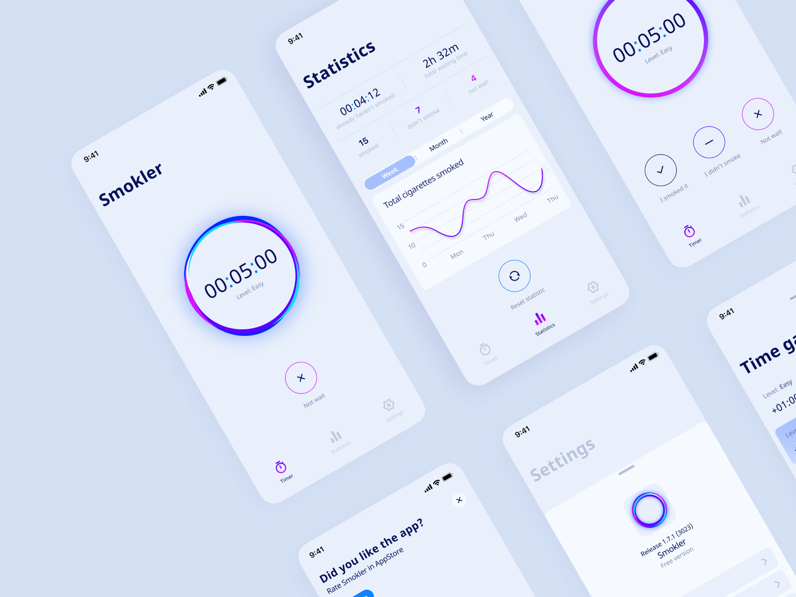 Smokler | Light theme by Nikita Kapkov on Dribbble