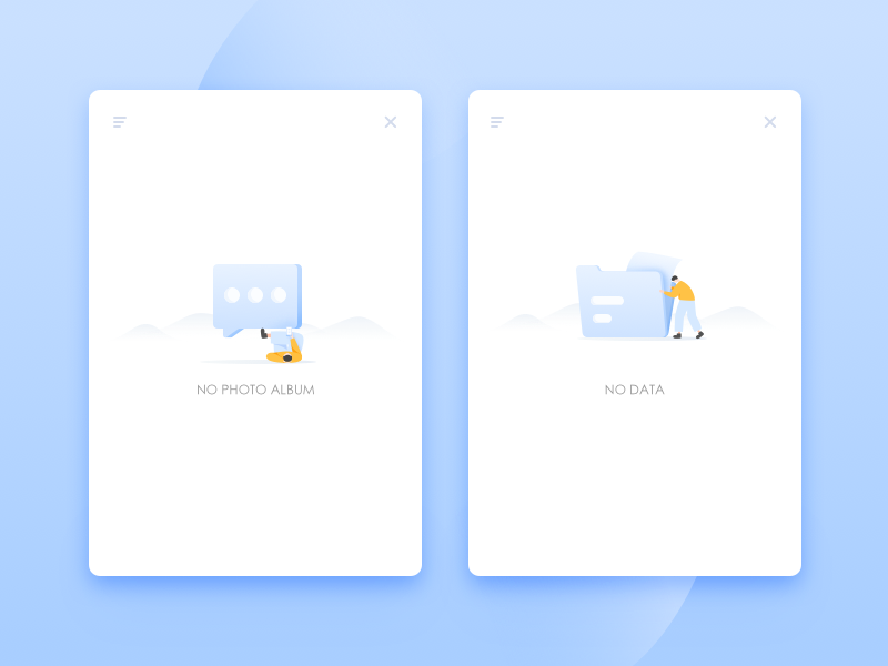 Empty state illustration by Sunnee on Dribbble