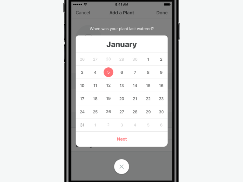Water Scheduler Screen - WIP 6 by Judah Guttmann on Dribbble