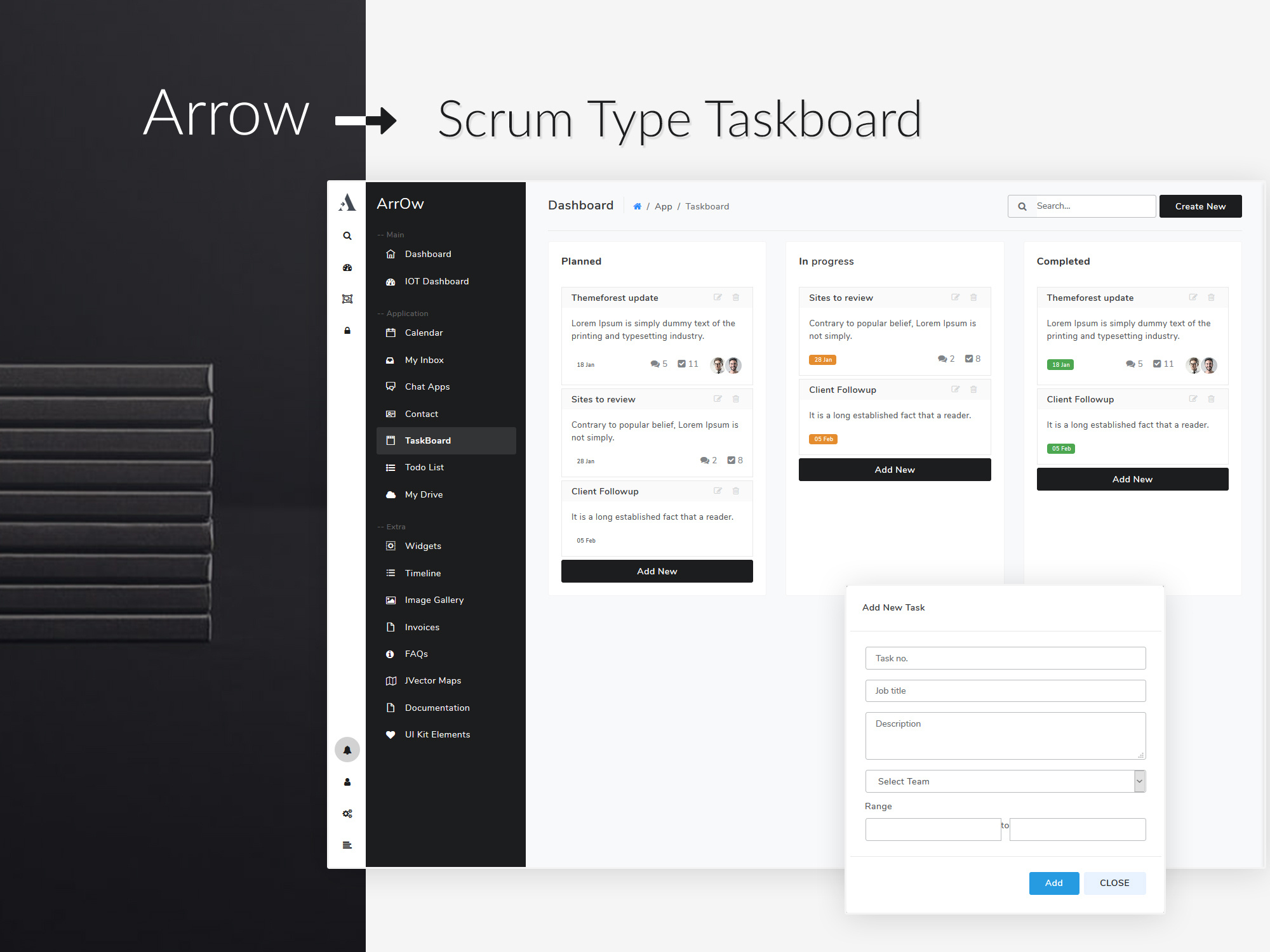 Dribbble - arrow-taskboard.jpg by ThemeMakker