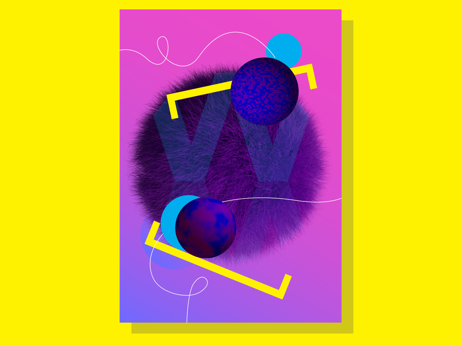 Poster challenge Day 1 by Bohdana Mykytiuk on Dribbble