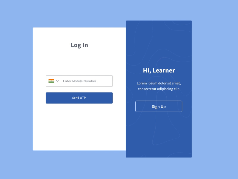 Interaction for Registration Process by Bharat Yadav on Dribbble
