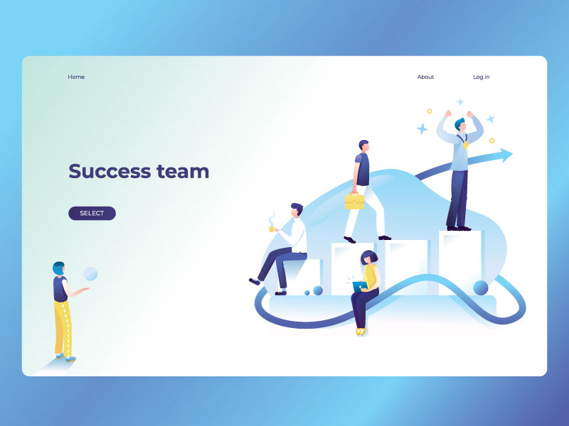 Teamwork by Diana Dyak on Dribbble