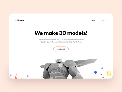 Ecommerce 3D Model Website by Aditya Sharma on Dribbble