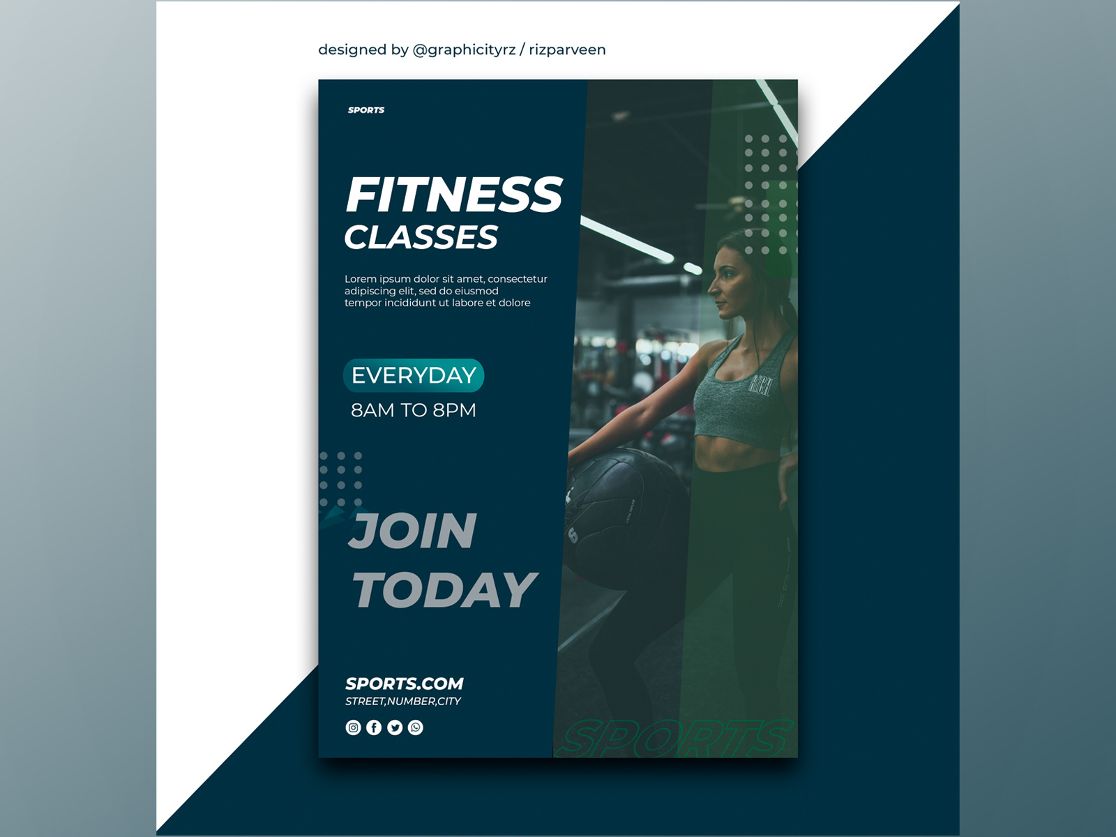 Flyer Design by Rizwana Parveen on Dribbble