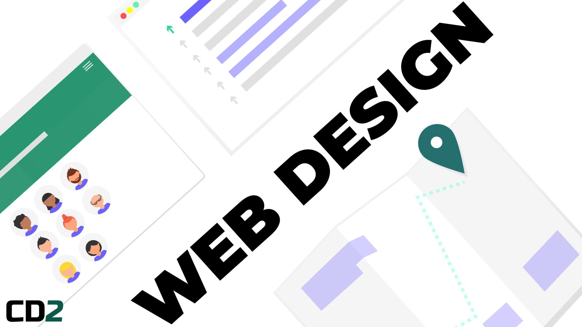 Web Design Angled Cover by Lewis Cowles on Dribbble