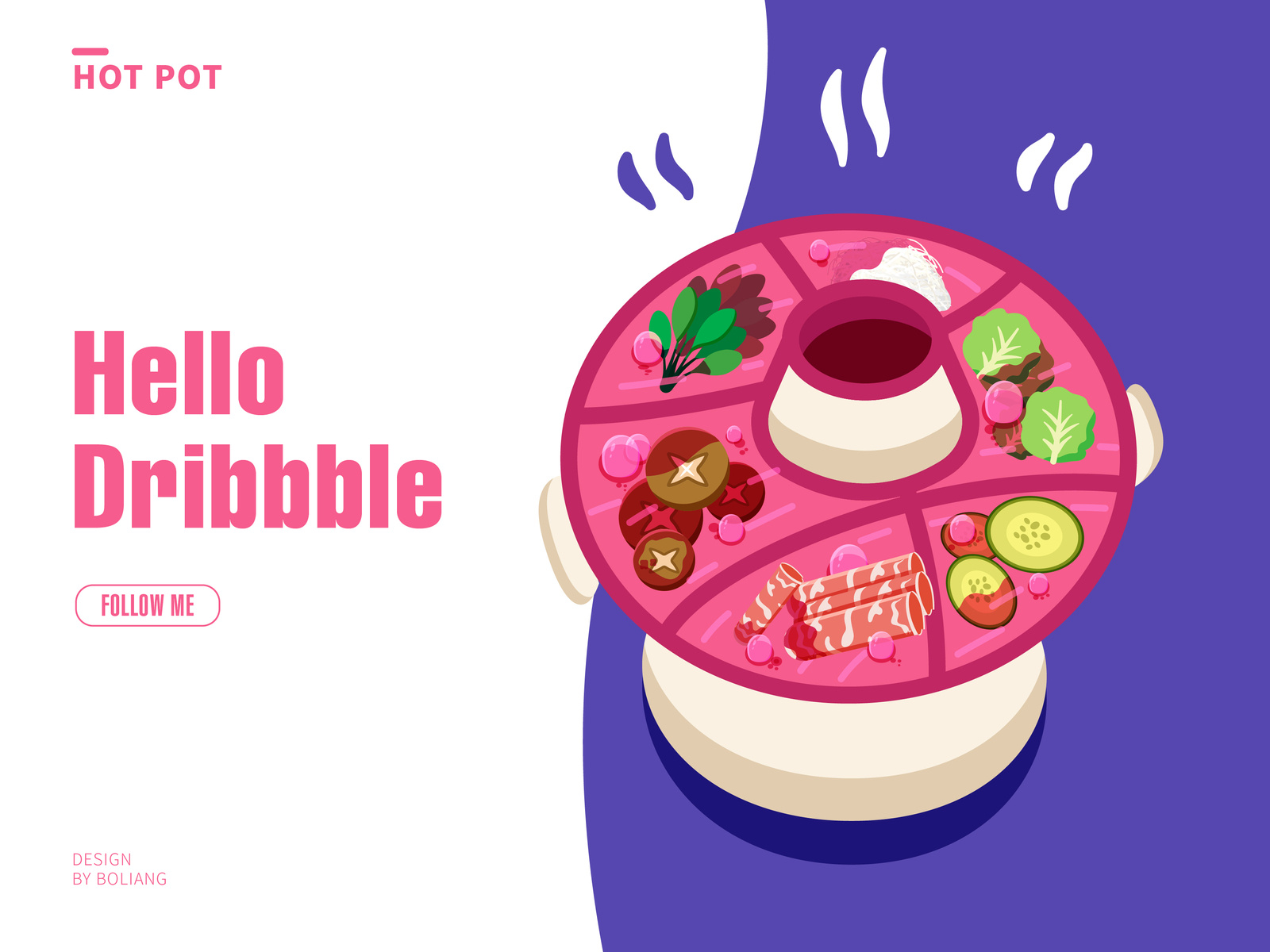 Hello dribbble by stonehaha on Dribbble