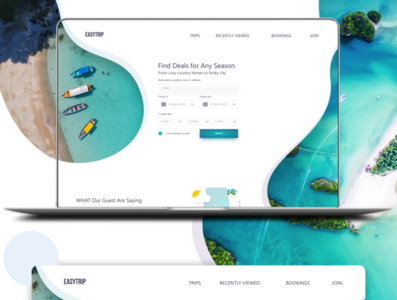 Hotel Reservation System | Easytrip by ShahZaib Aslam on Dribbble