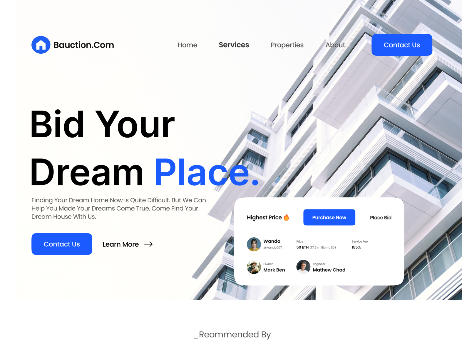 Landing Page Design By Arfin Hasib On Dribbble