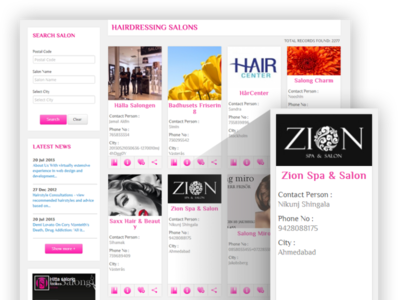 Trending Salon Appointment Booking App Design by Webs Optimization ...
