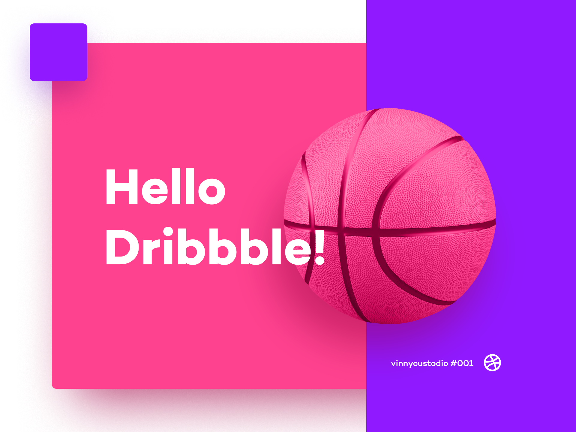 Dribbble - hello_dribbble_.png by Vinny Custodio