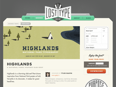 Lost Type Co-Op by Tyler Galpin on Dribbble