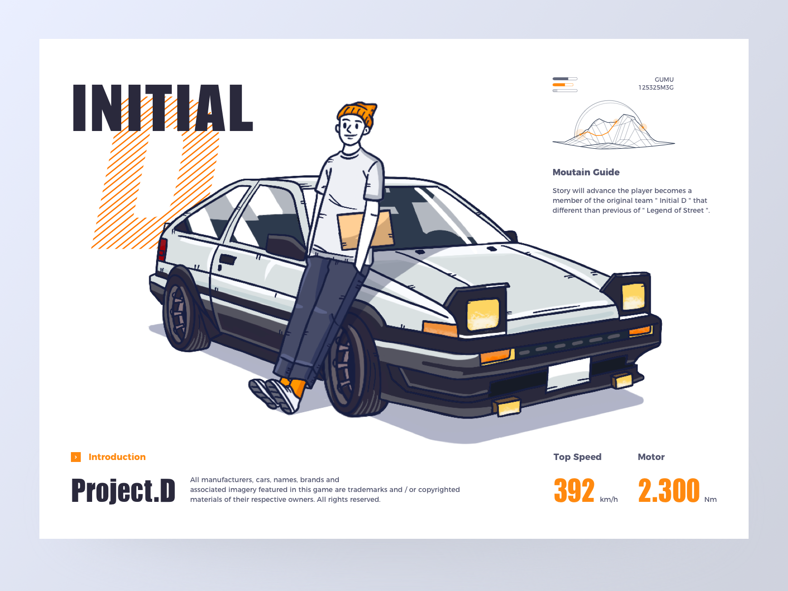 initial D by Ben for RaDesign on Dribbble