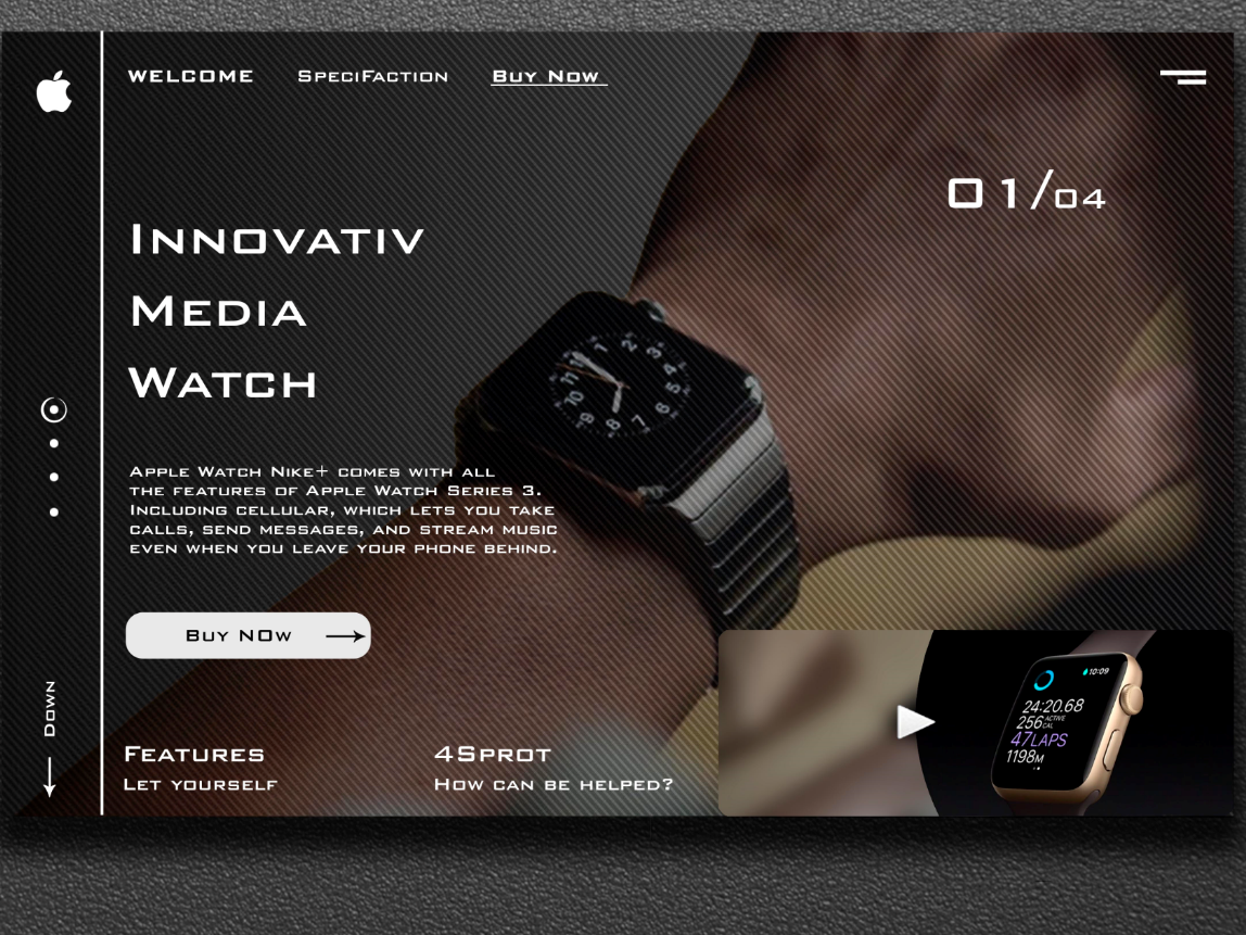 Design apple watch by Vika on Dribbble