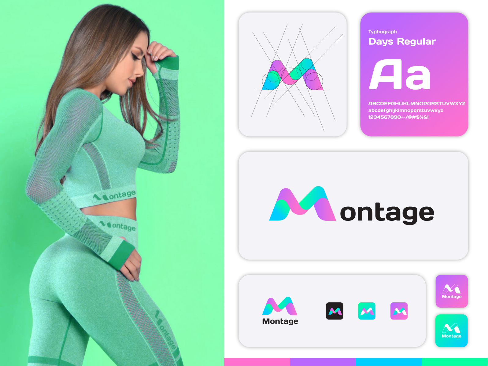 Montage Sportswear by AM AKONDO on Dribbble