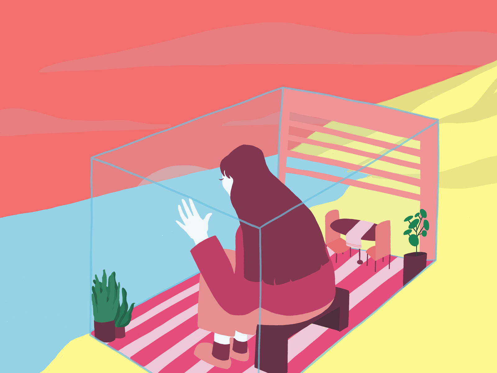 Stuck by Ujjwala Bassi on Dribbble