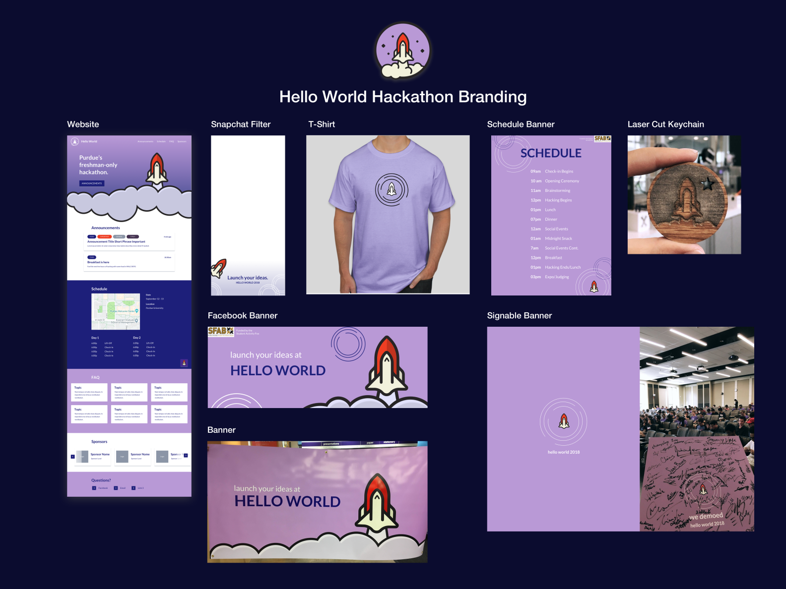 Hello World Branding by Rhea Manocha on Dribbble