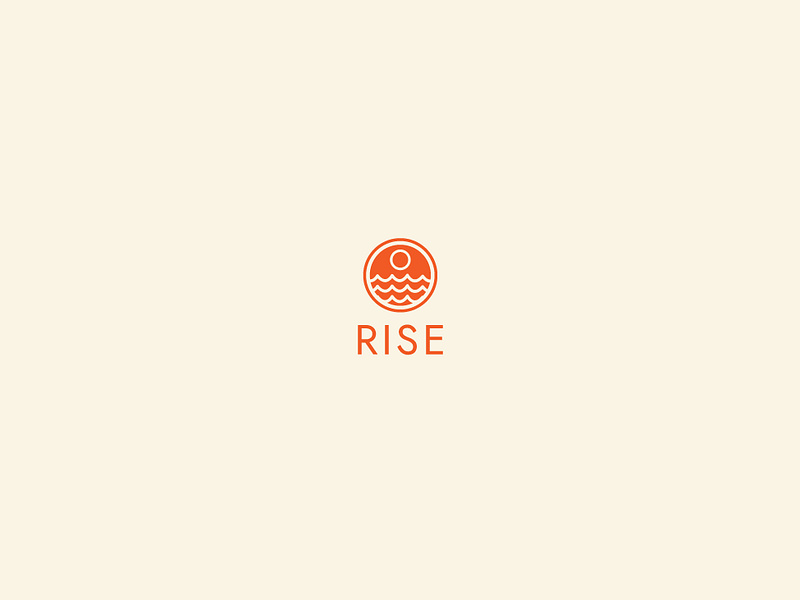 Rise Logo by Rose van der Ende on Dribbble