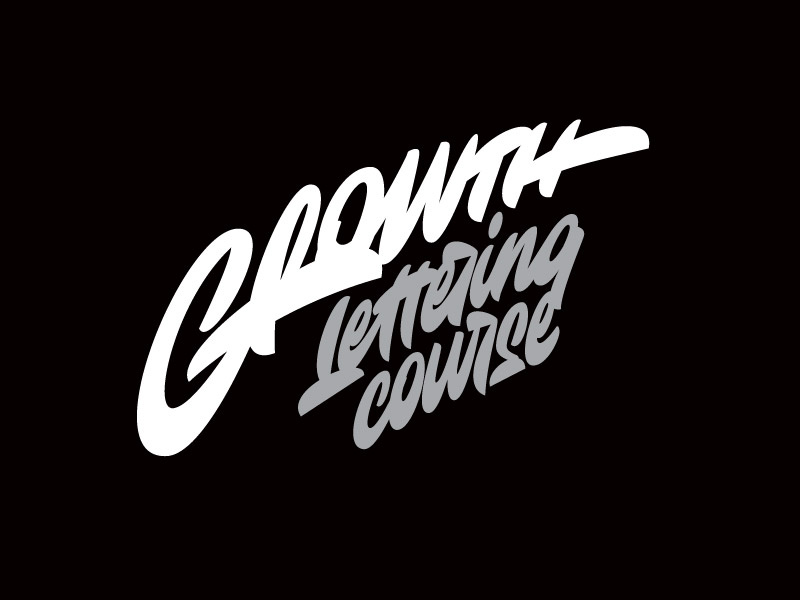 Growth lettering course by Maksim Maksimov on Dribbble