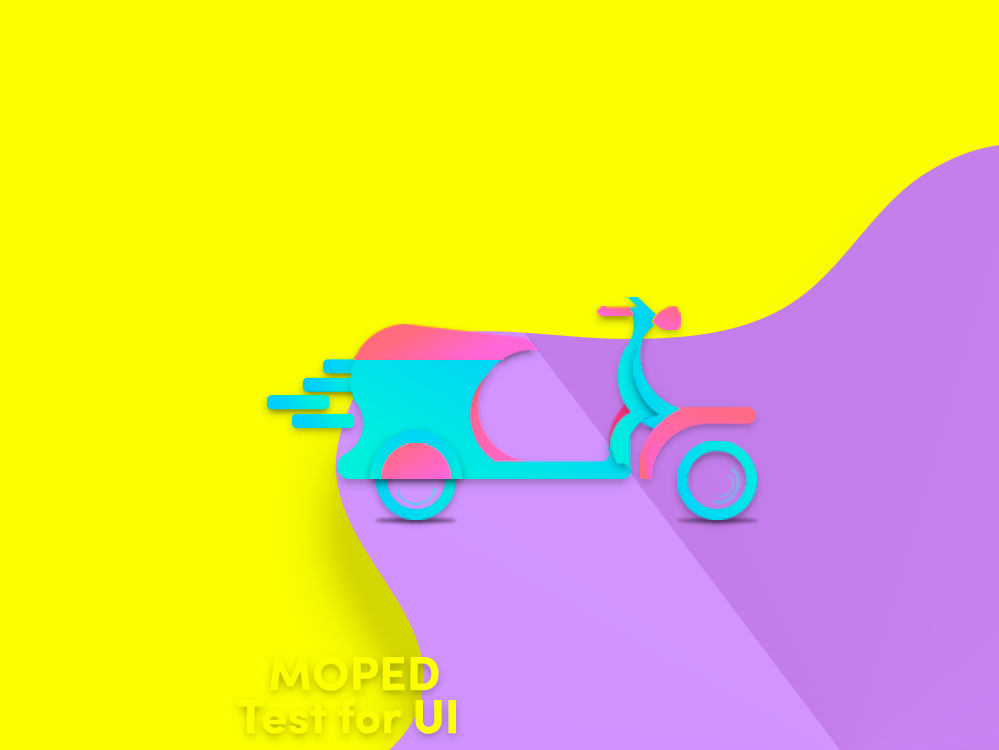 UI Test Moped by İmam İmamlı on Dribbble