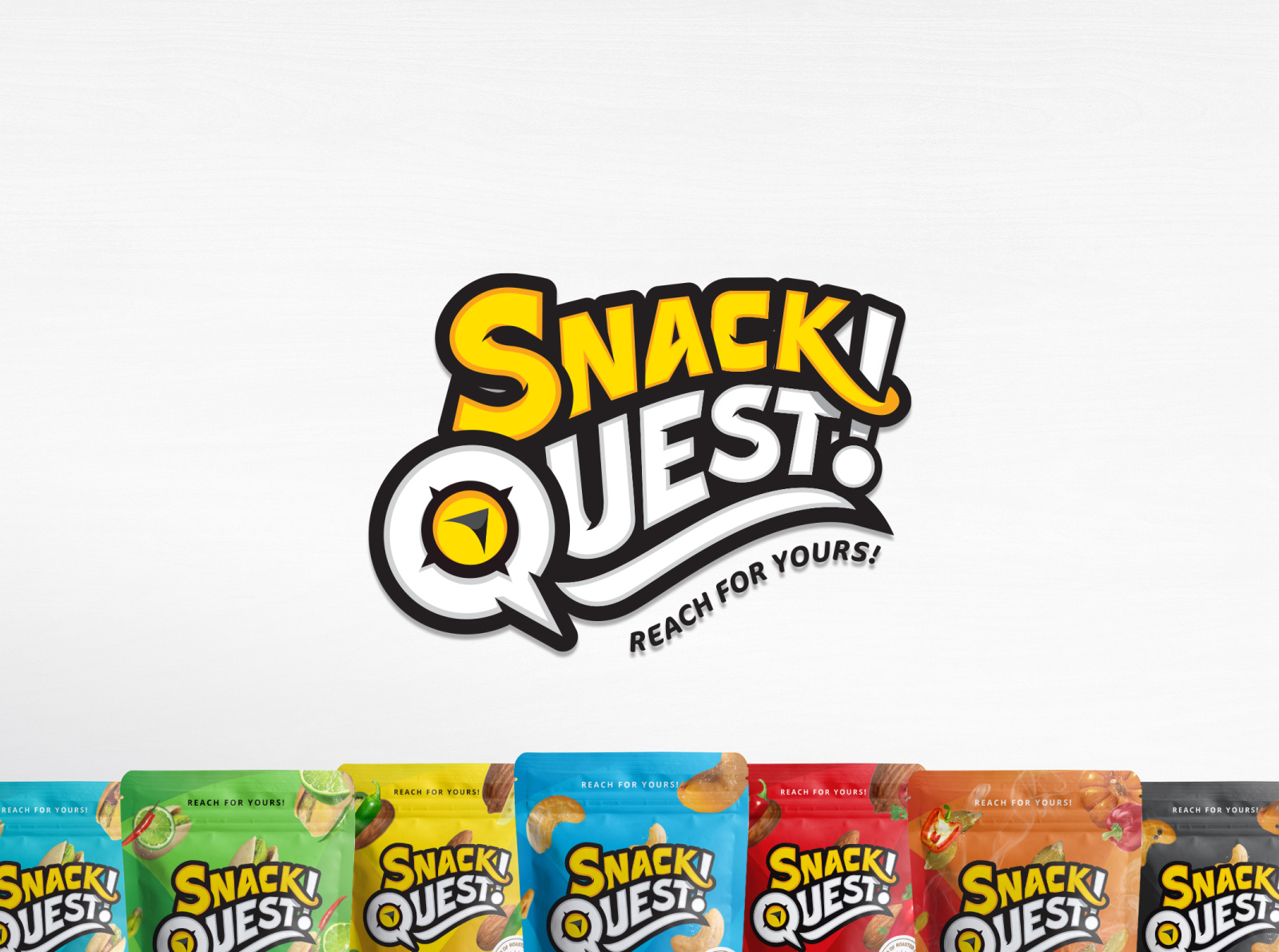 Branding & Package Design | Snack Quest by Rajesh Thyagarajan on Dribbble