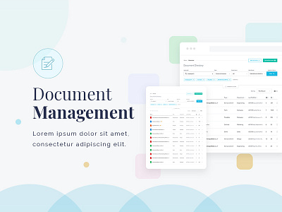 Document Management Dashboard by Vipin Chouhan on Dribbble