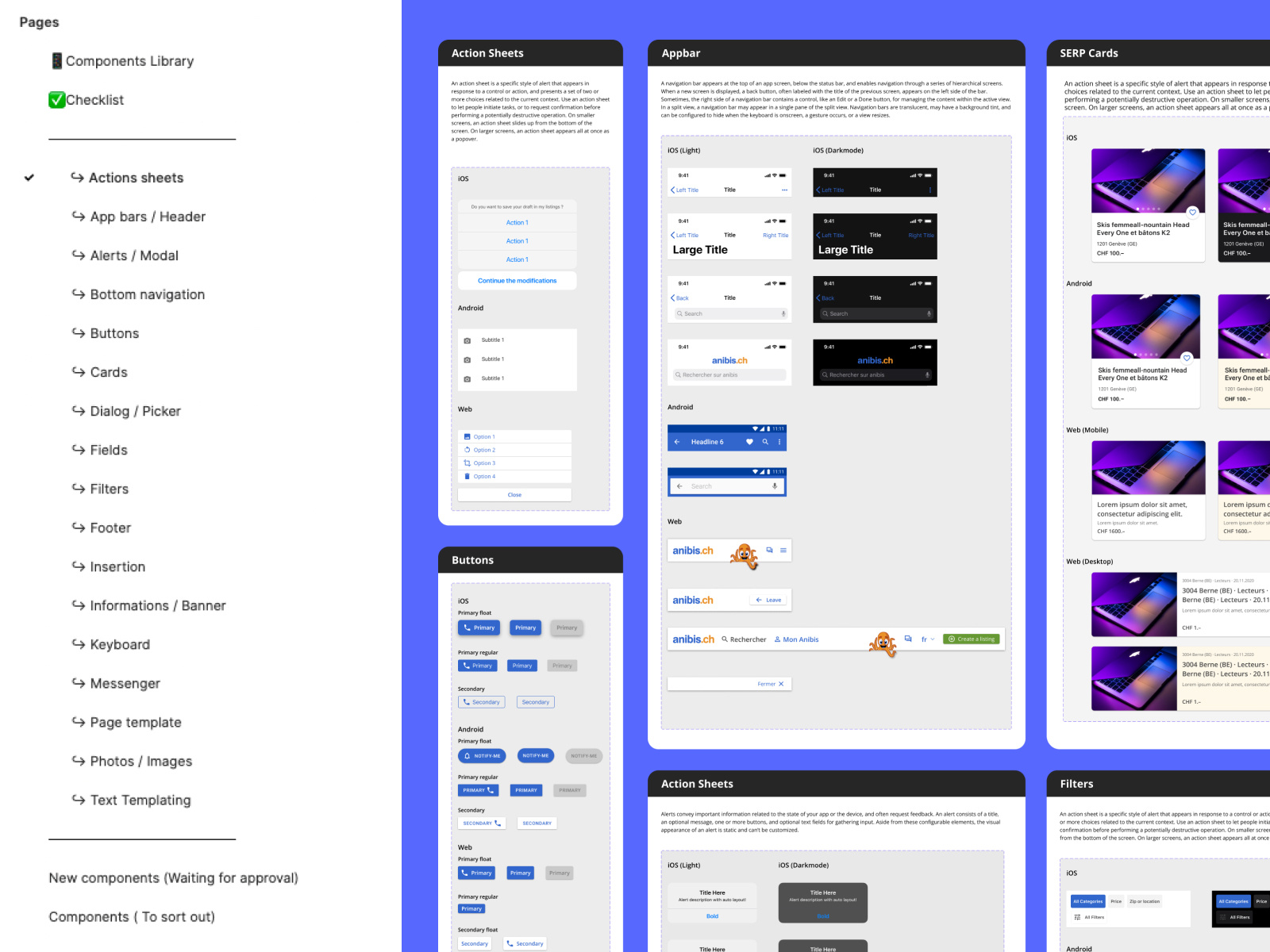 Scout24 - Design system by Lucas Rappart on Dribbble