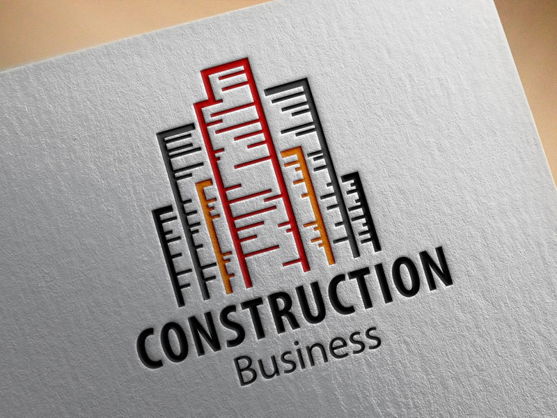 Construction Business Logo by Fraz Khalid on Dribbble