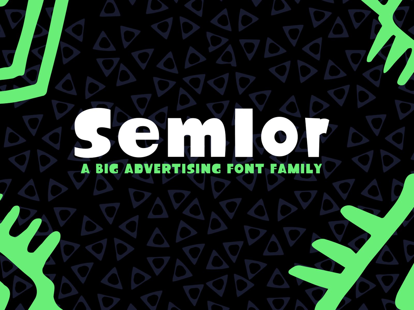 Semlor Free Font by FONTSrepo on Dribbble